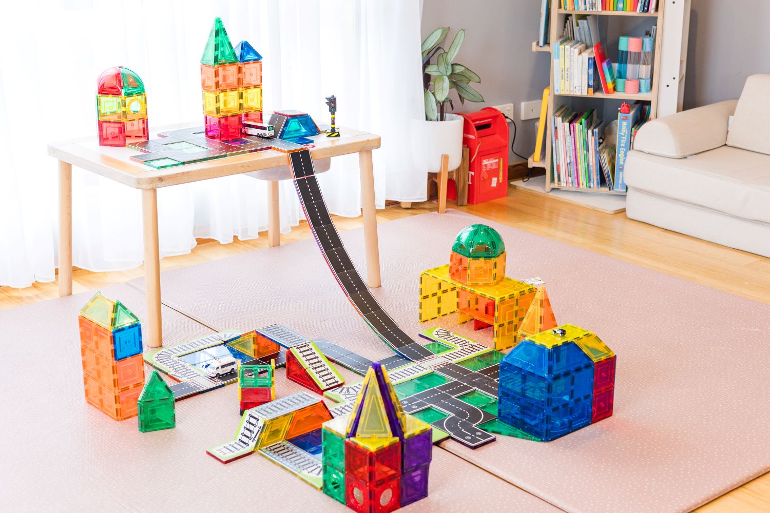 Magnetic Tiles & Toppers – Learn & Grow Toys